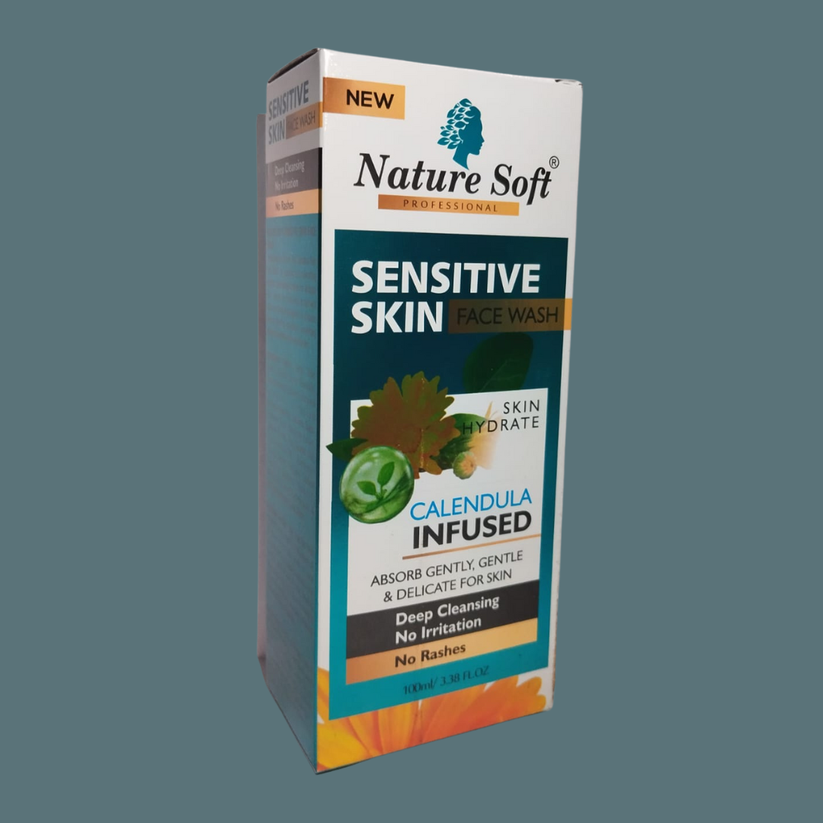Sensitive Skin Face Wash – Nature Soft Professional