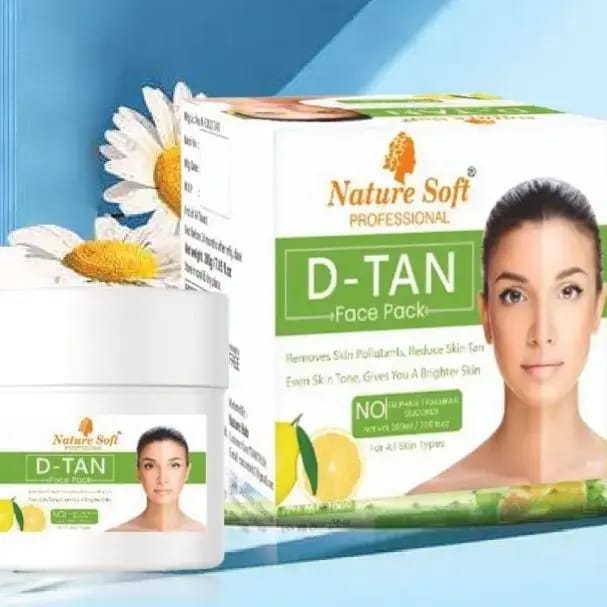 D Tan Face Pack – Nature Soft Professional